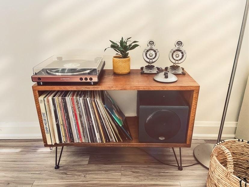 Record Console Table - Etsy Canada
