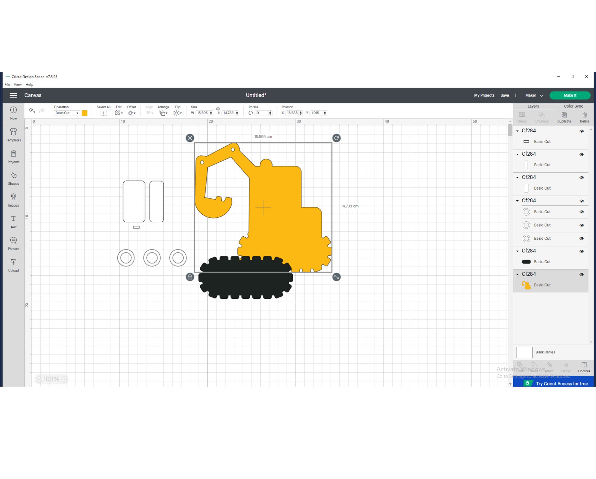 Digger Svg,excavator,construction,vehicle,sliced,layered,birthday Boy ...
