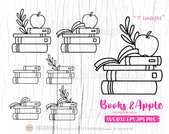 Paper, Party & Kids Papercraft Library svg Reading svg School svg ...