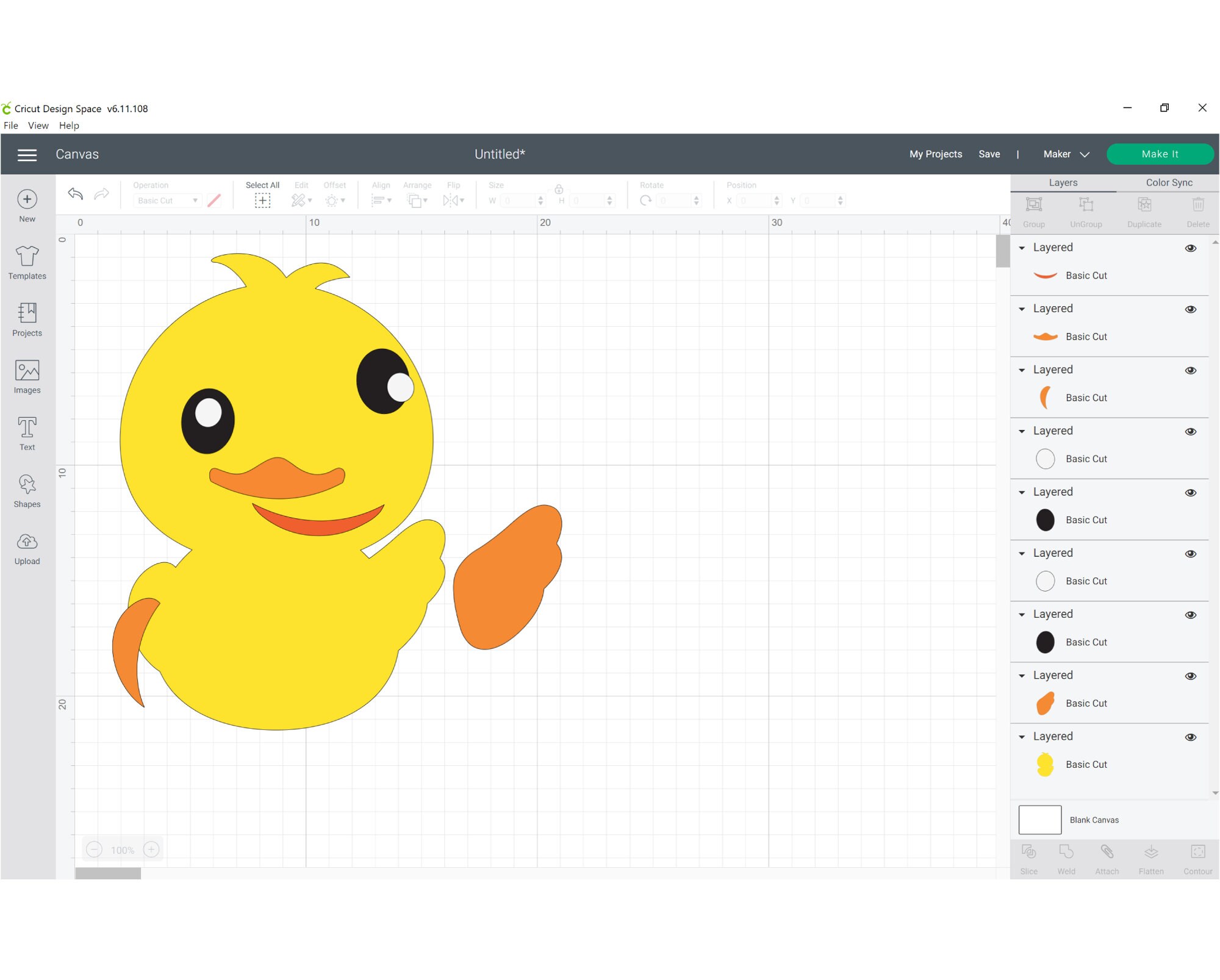 Duck Svgbaby Duckdxfhanddrawnduck Cut Filepngcut - Etsy