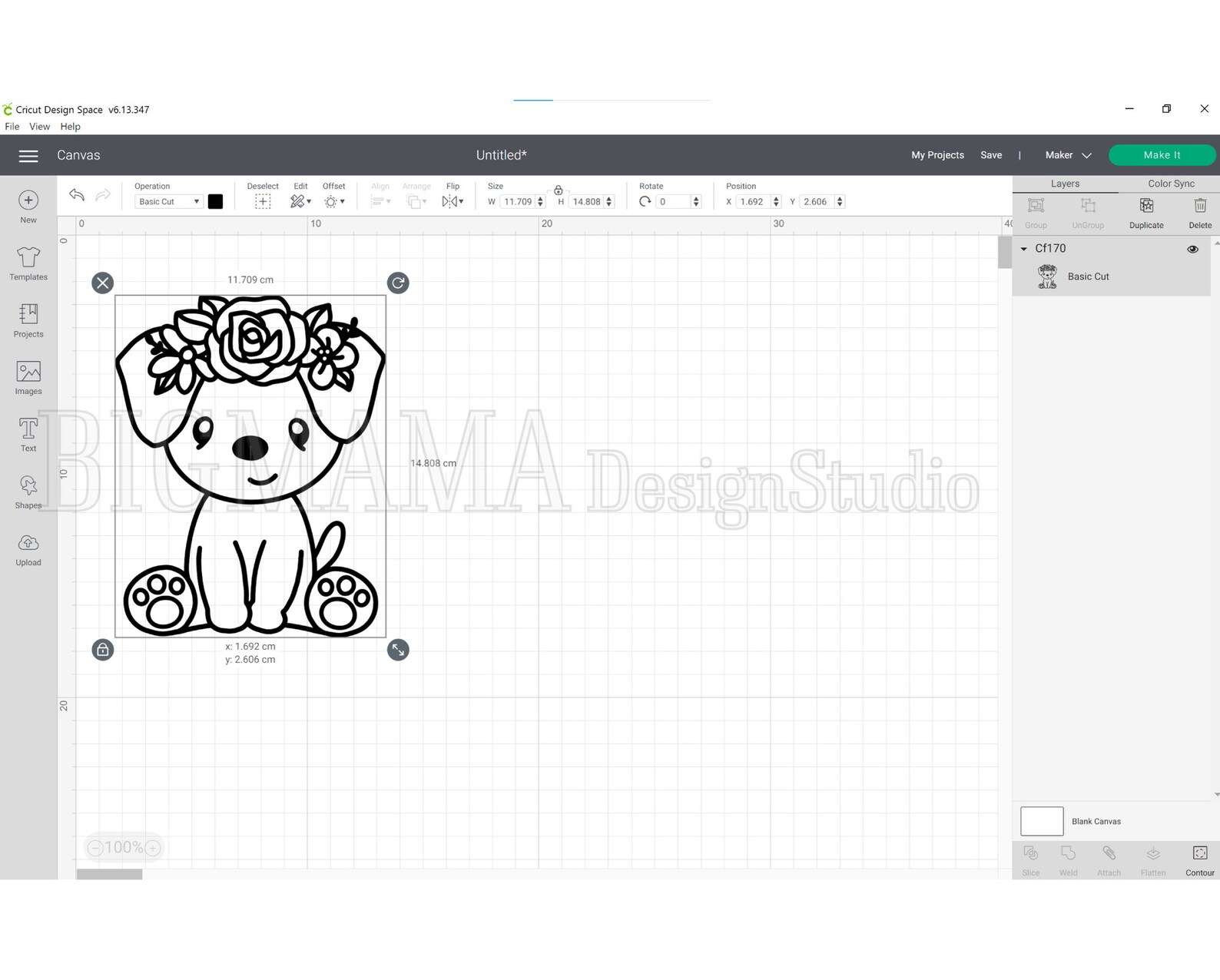 Dog Svg,floral,puppy,flower Crwon,dog With Flower,cut File for Cricut ...