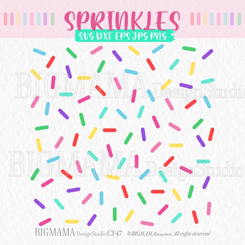 Silhouette Sprinkles - Etsy UK