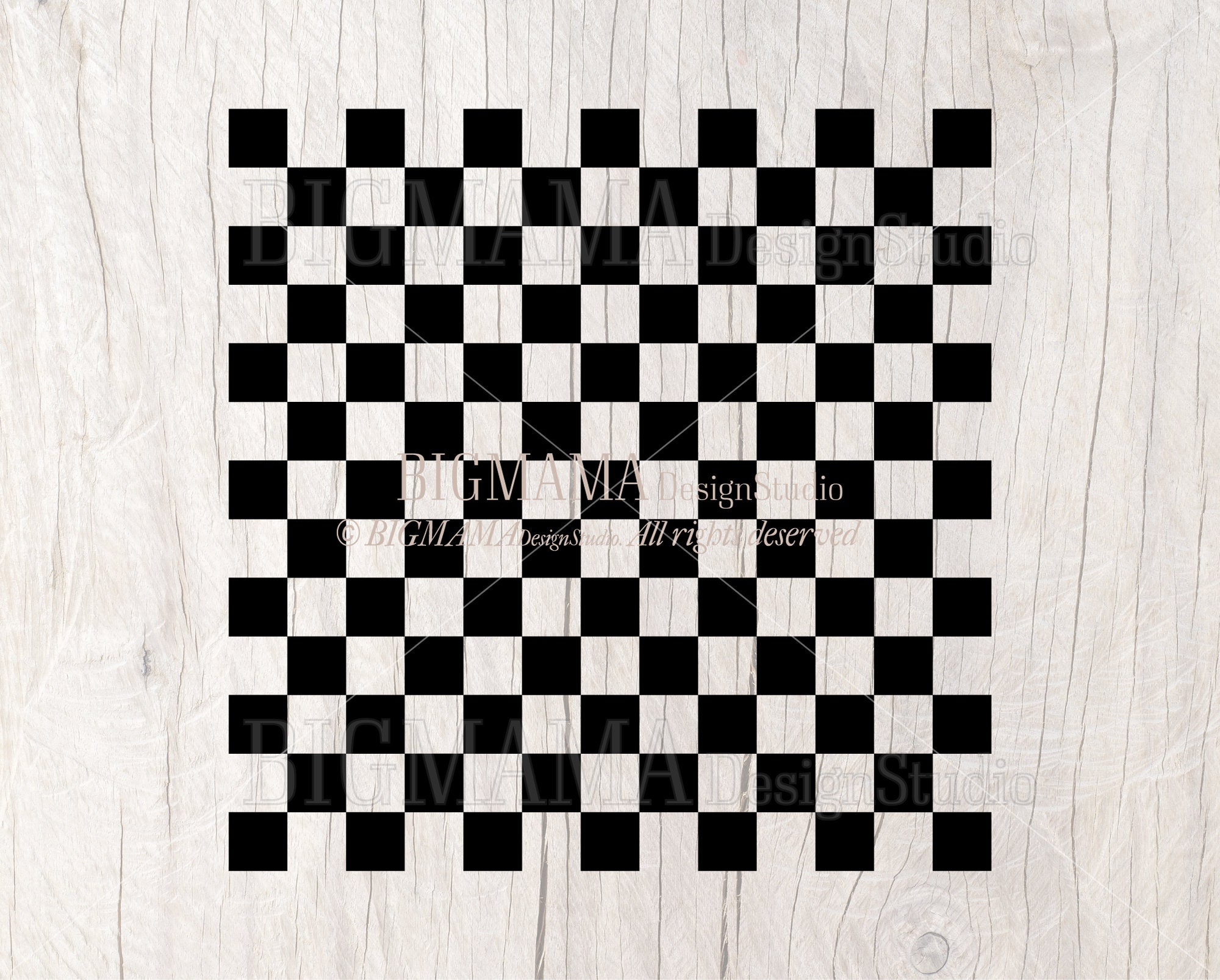 Seamless Checkered Pattern Svgcheckered | Etsy