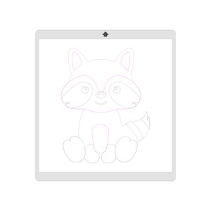 Baby Raccoon Svg,woodland Animals Svg,forest,raccoon Shirt,vinyl ...