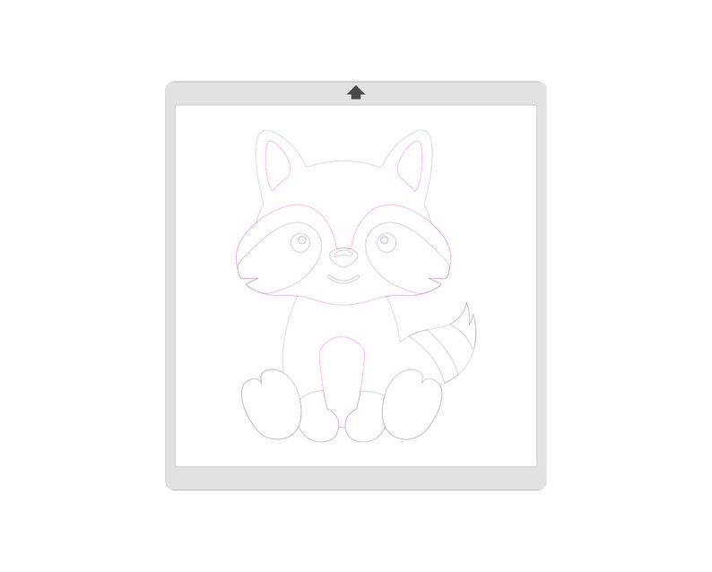 Baby Raccoon Svg,woodland Animals Svg,forest,raccoon Shirt,vinyl ...