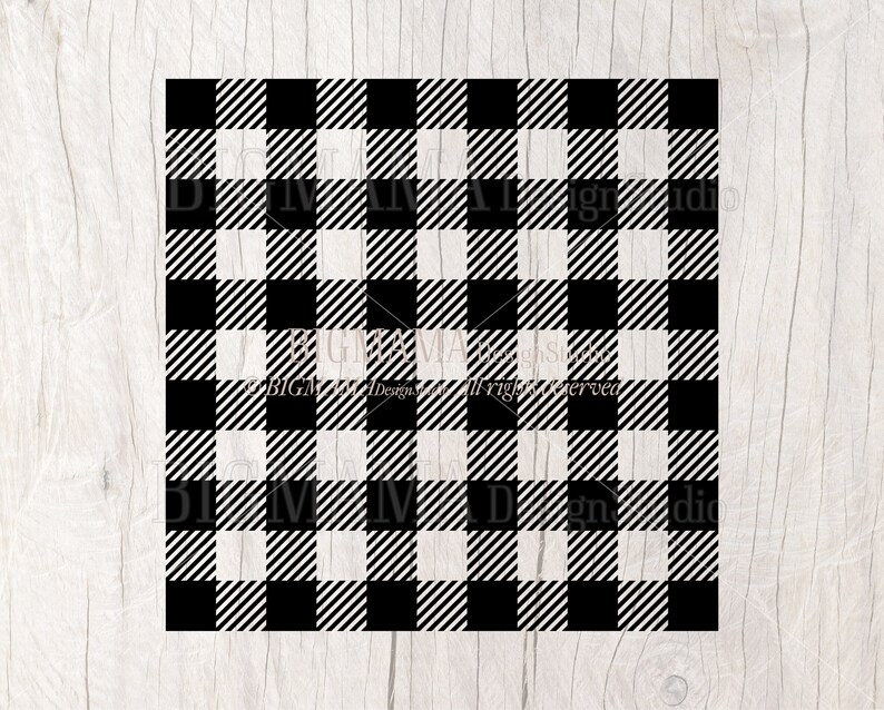 Seamless Buffalo Plaid Pattern - Etsy