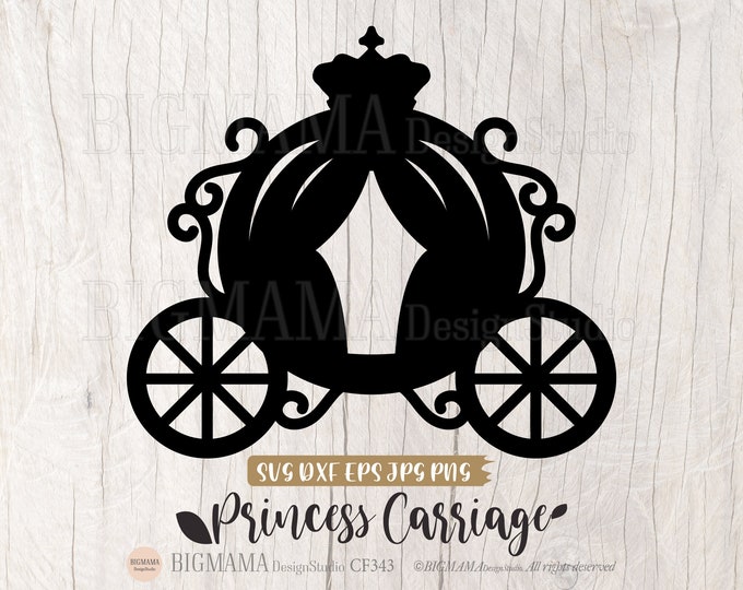 Carriage Design Digital Download SVG & PNG File - Etsy