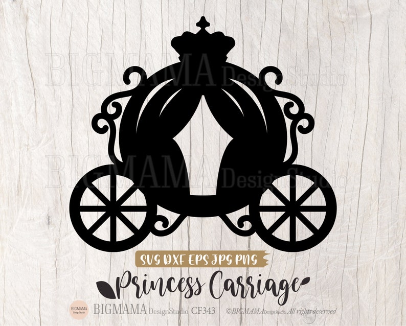 Princess Carriage Svg,fairy Tale,cake,birthday,girls,kids,tshirt,vinyl ...