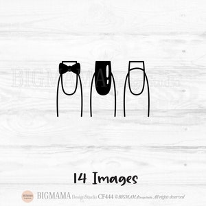 Nail Art SVG Bundle,beauty,nail Salon,nail Polish,hands,fingers,nail ...