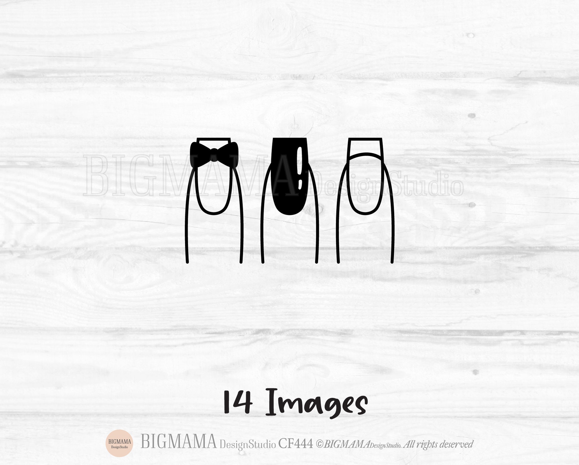 Nail Art SVG Bundle,beauty,nail Salon,nail Polish,hands,fingers,nail ...