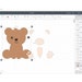 Teddy Bear SVG Cricut,baby Bear Svg,woodland Animals,layered,dxf,teddy ...