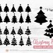 Christmas Tree Svg,pine Tree,png,dxf,spruce,cut File,tree Bundle,nature ...