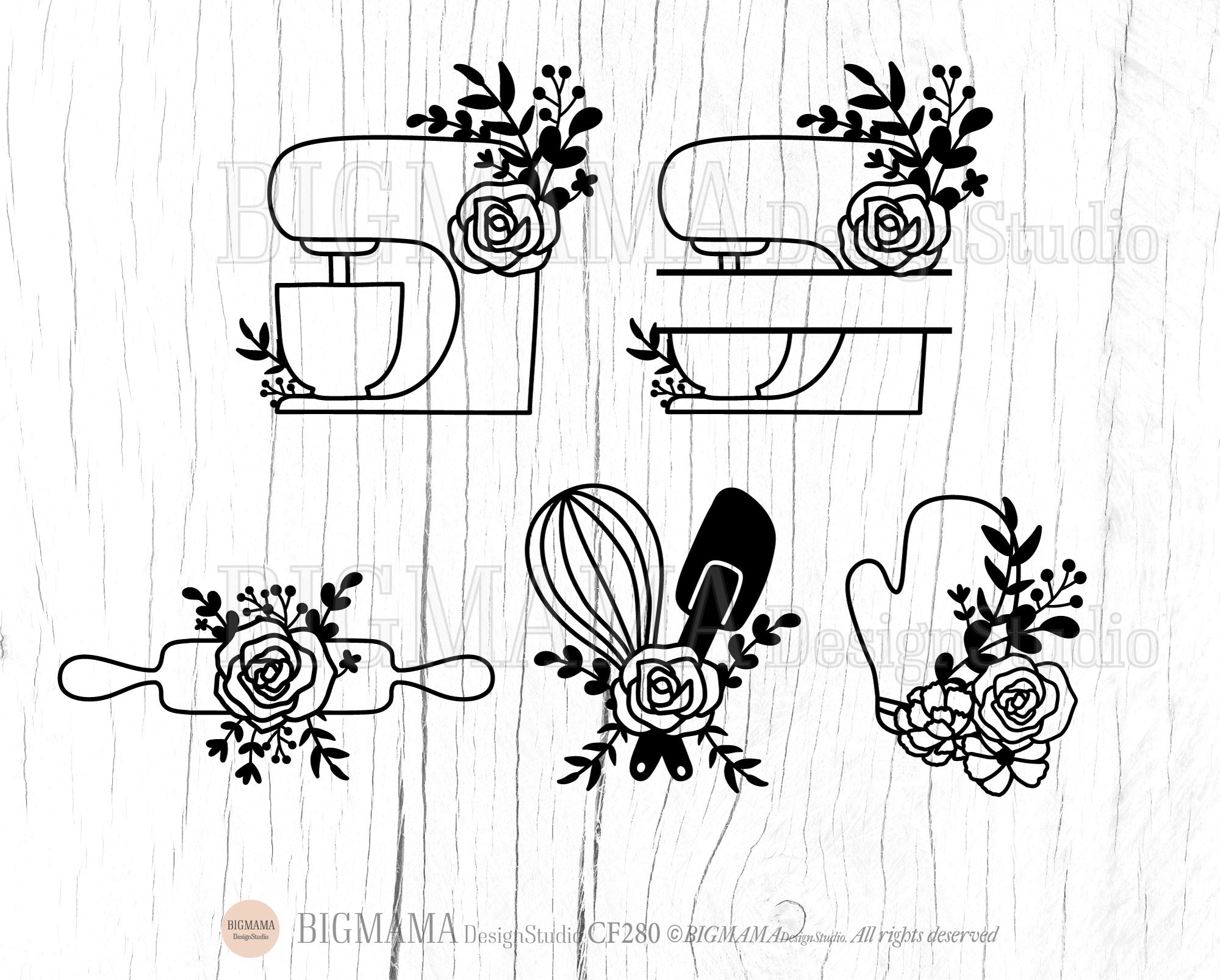 Baking Split Svg,bakery,kitchen Monogram,frame,sign,cooking,apron,png ...