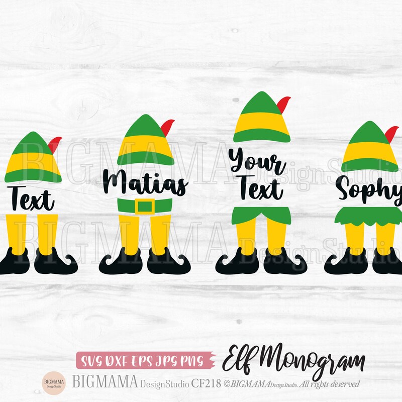 Christmas Elves Svg - Etsy