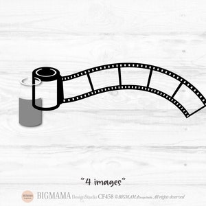 Retro Film Frame Svg,vintage Camera Film Roll,film Strip Collage ...