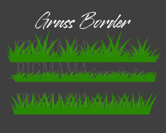 Grass Border Vector