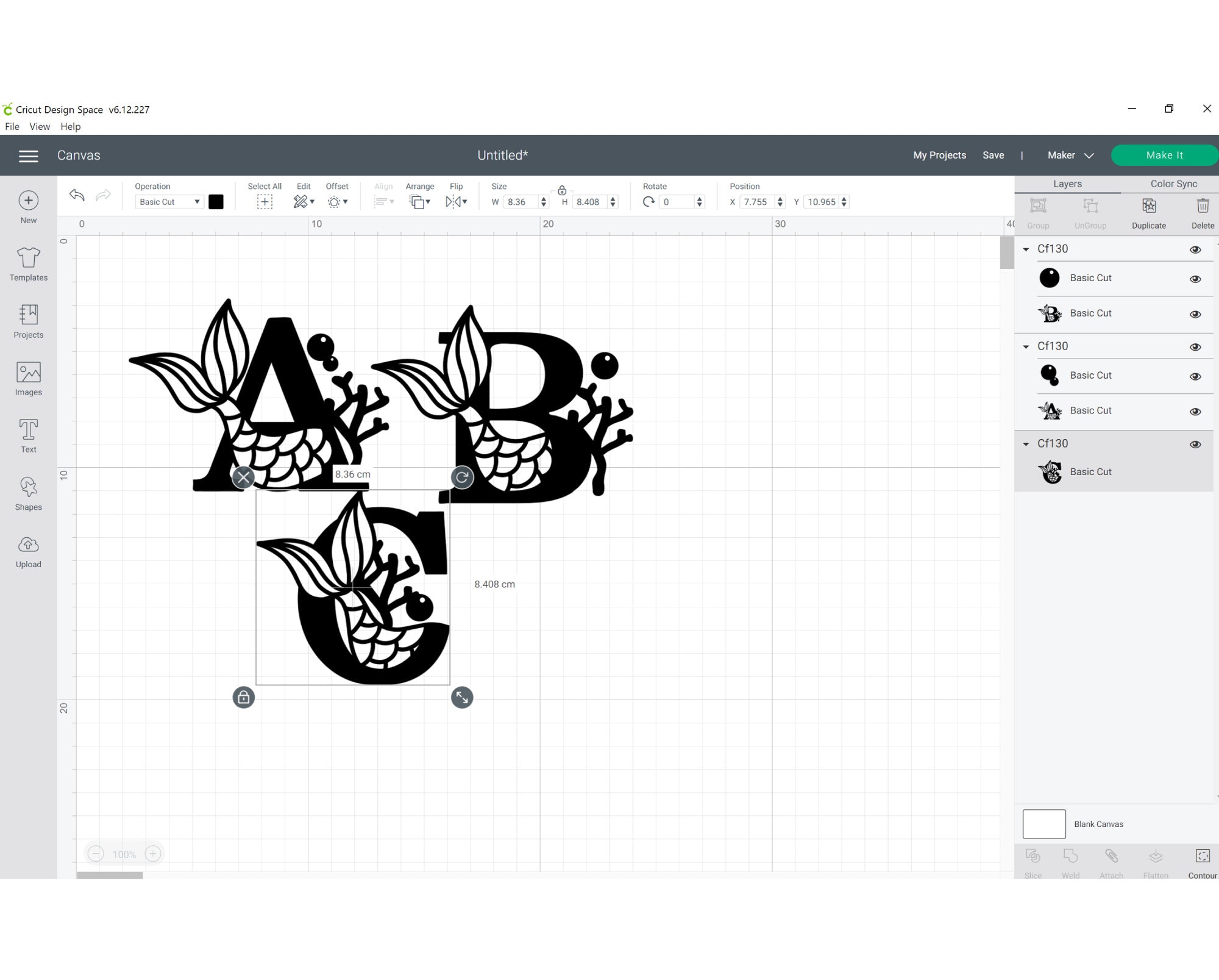 Mermaid Alphabet Svgmermaid Letters Svgalphabet - Etsy