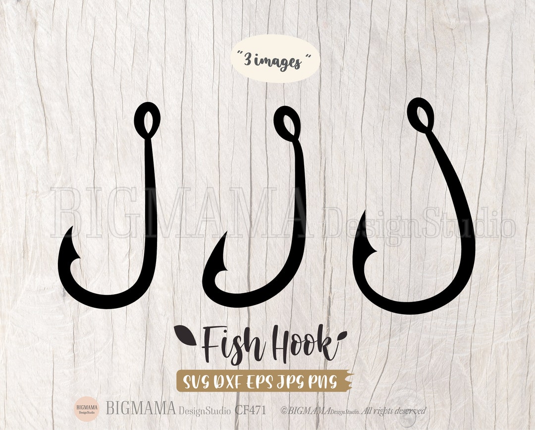 Fish Hook,fishing Svg,fisherman,fishing Hook,hooker,sea,dxf,png,cut ...