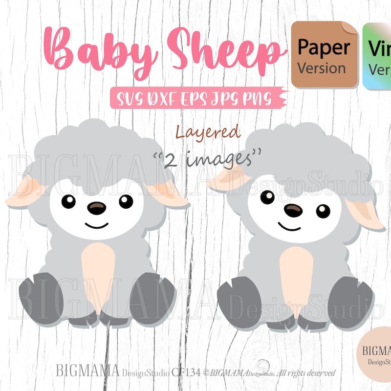 Baby Sheep Svg - Etsy