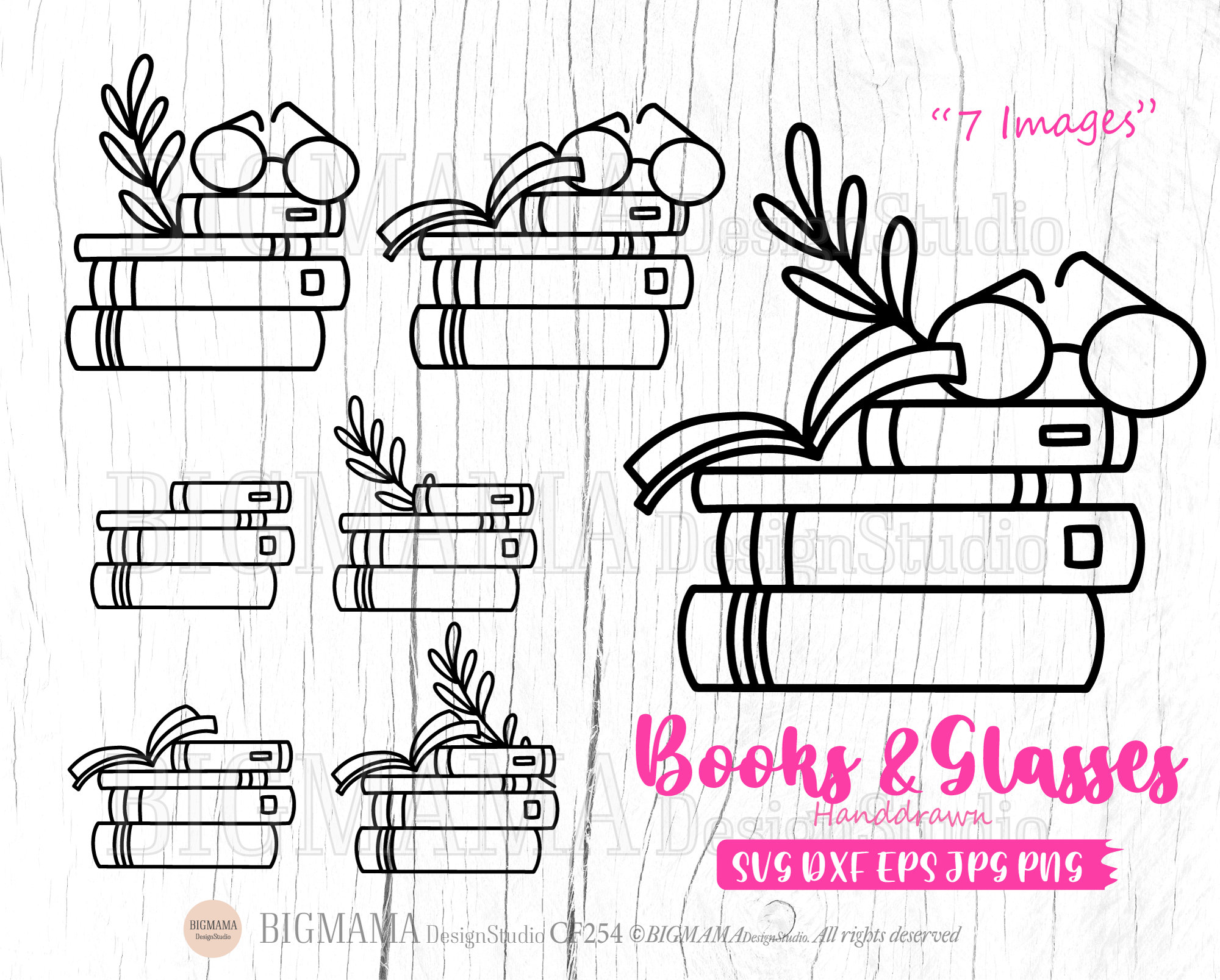 Books Svgbooks Svg Files for Cricutbooks - Etsy