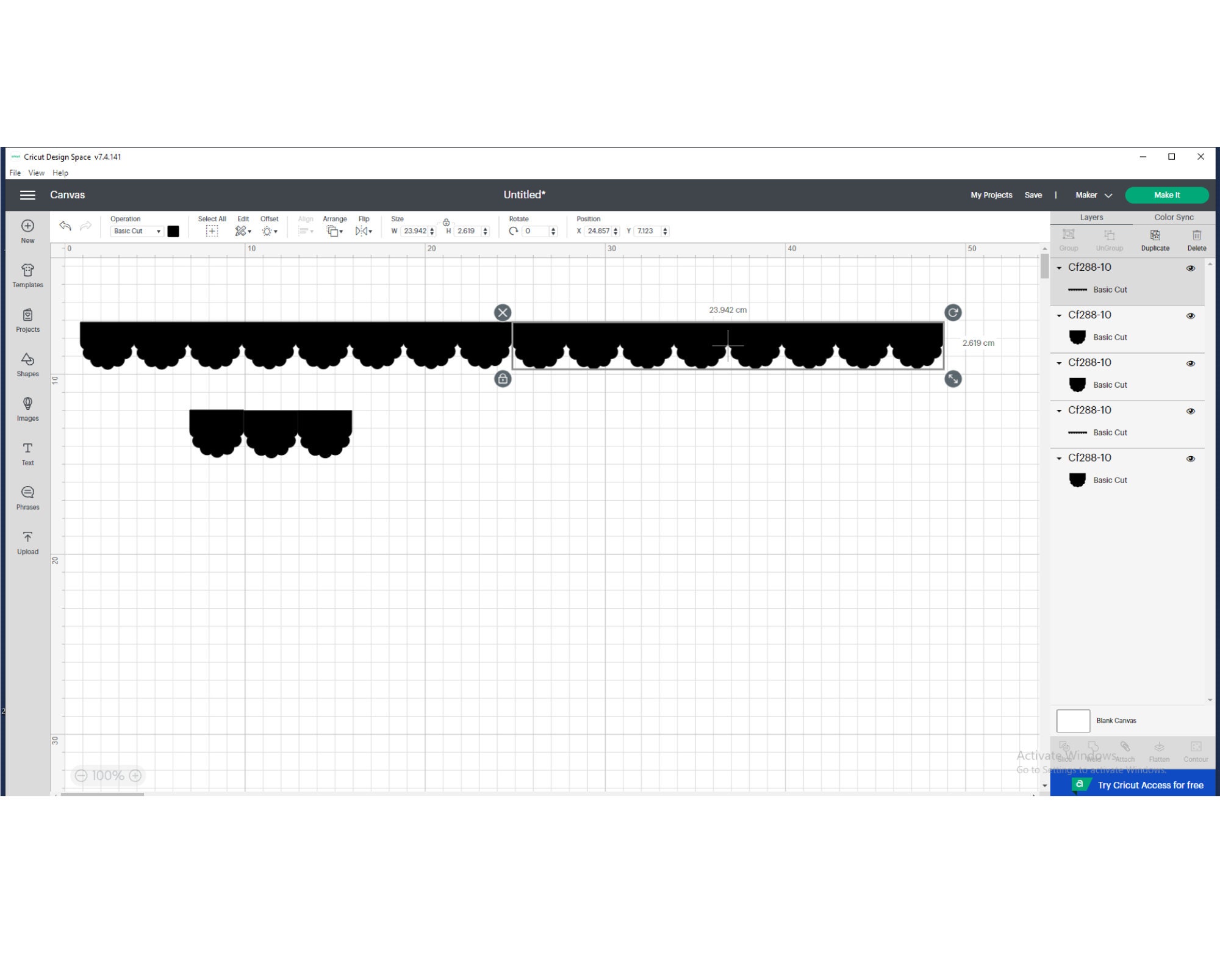 Border Svglace Borderseamlesspatternborder Svg - Etsy