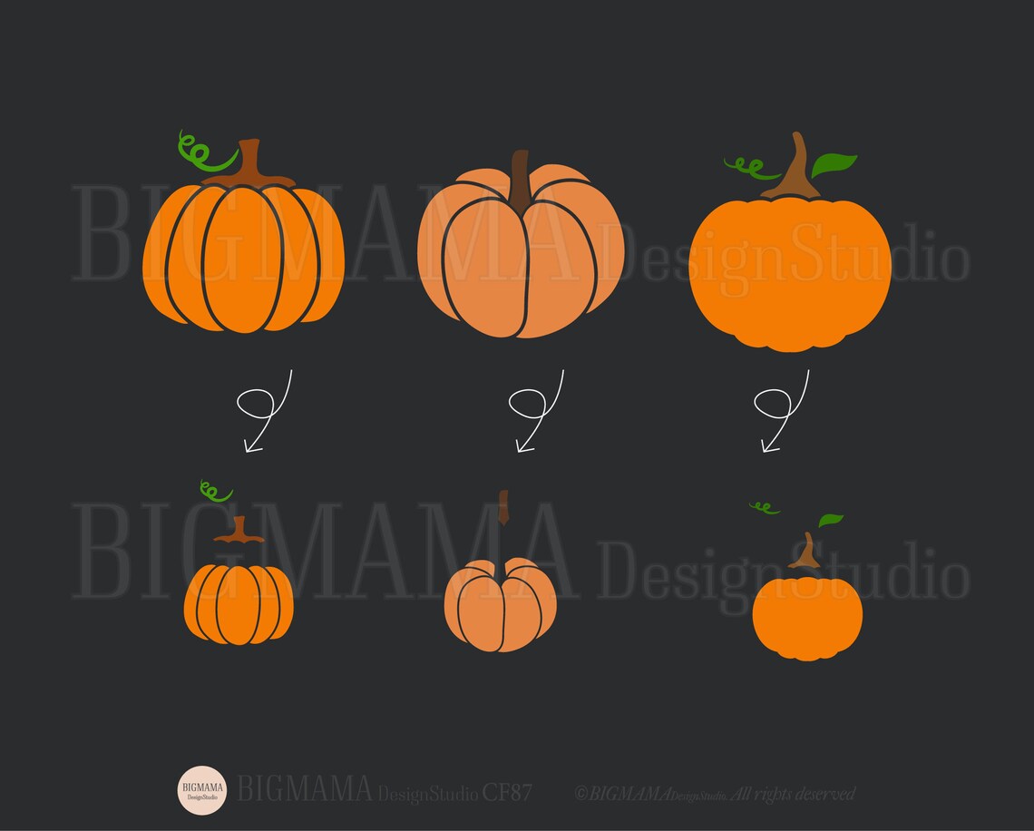 Pumpkin SVG File,pumpkin Svg Bundle,dxf,halloween,pumpkin Svg Cut File ...