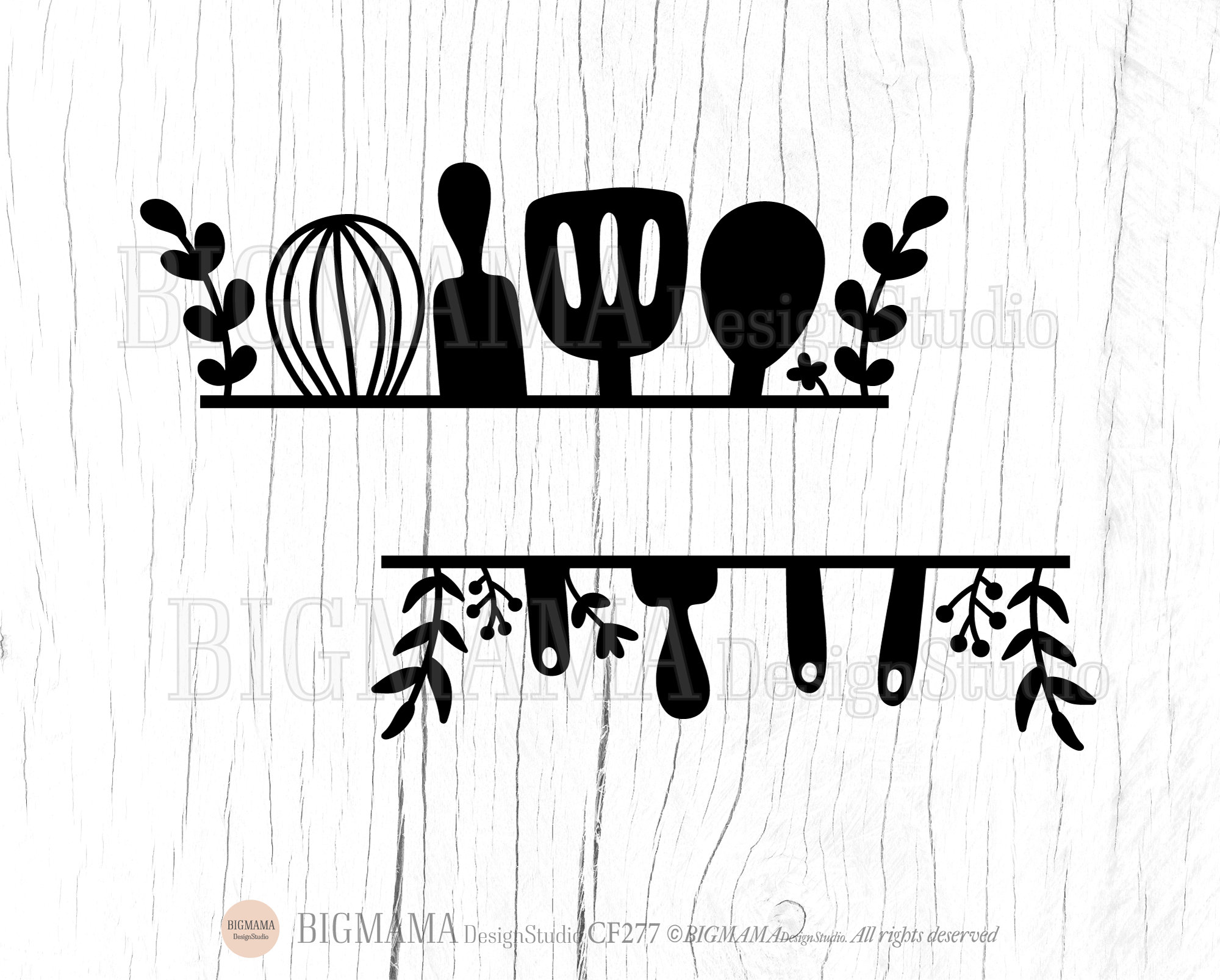 Kitchen Split Svgframekitchen - Etsy