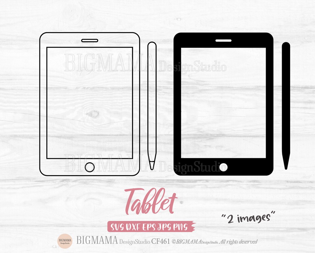 Tablet Svg,mobile Deivce,tablet Template,tablet Frame,outline,eletronic ...