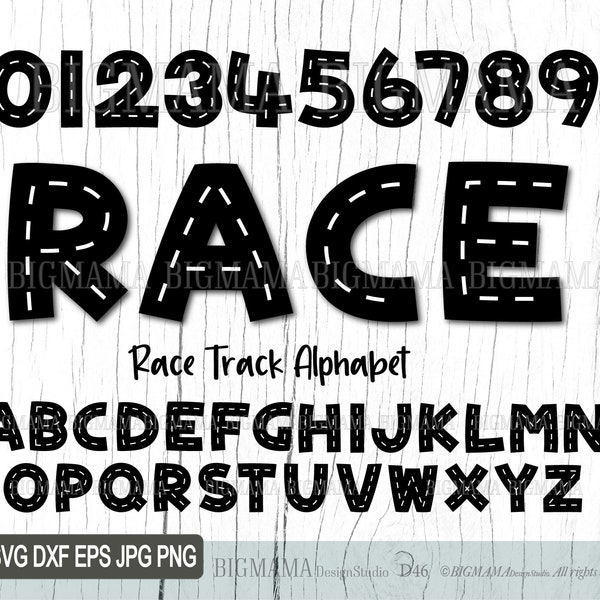 Race Car Road Files - Etsy