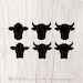 Cow Head Svg,dxf,bull Head,cow Horn,cut File,cow Face,cow Shape,cattle ...