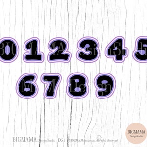 Layered Numbers Svg,happy Birthday Cake Topper,dxf,year Old,kids,girl ...