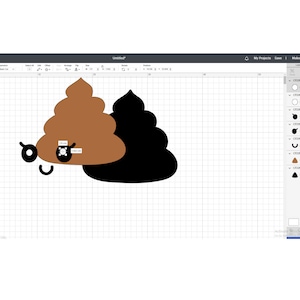 Cute Poop Svg,poop Emoji Svg Bundle,toilet,shirt,dxf,layered,kawaii ...