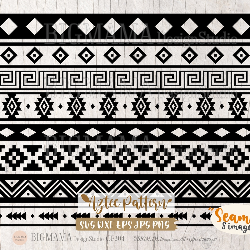 Native Borders Pattern - Etsy