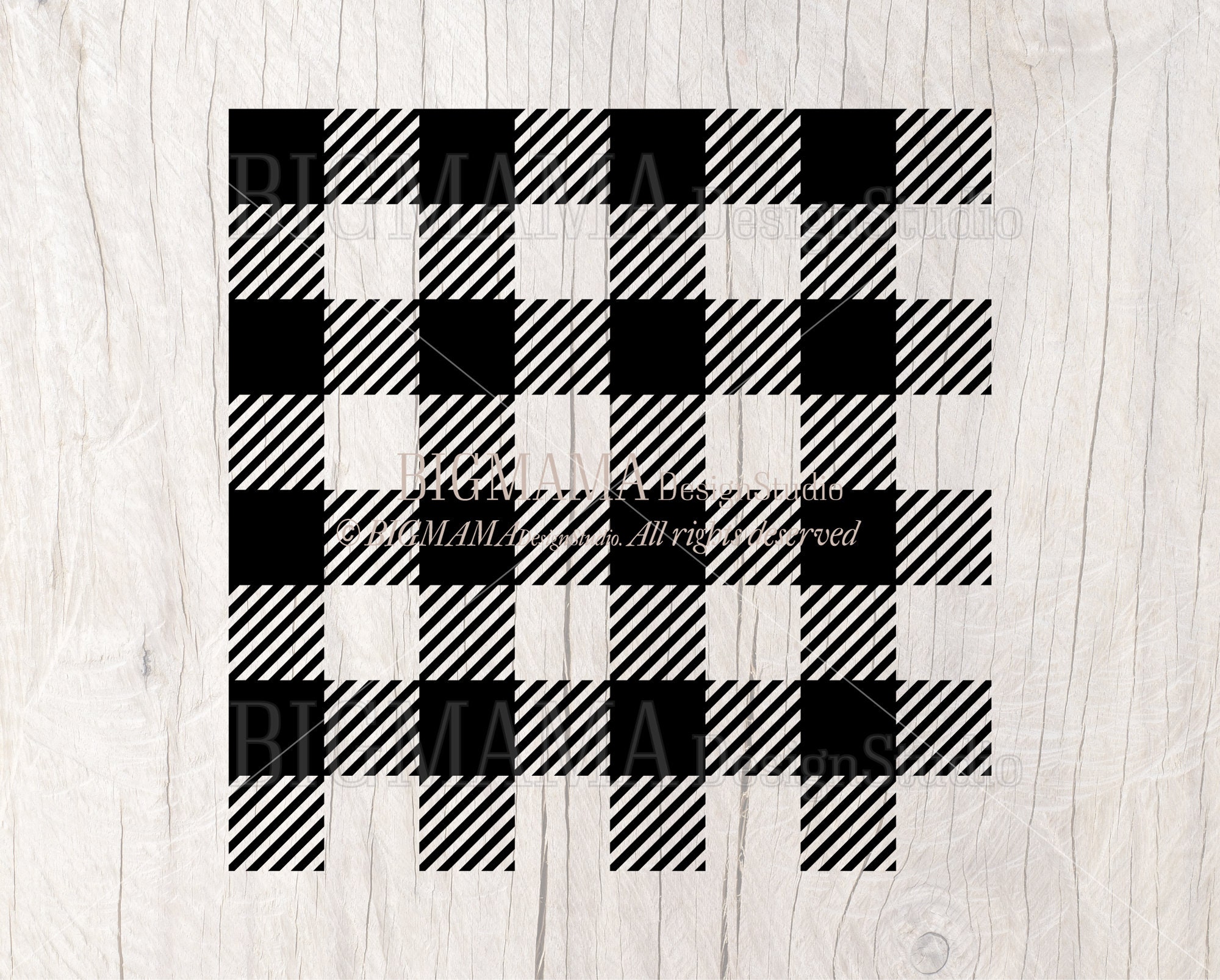 Seamless Buffalo Plaid Pattern - Etsy