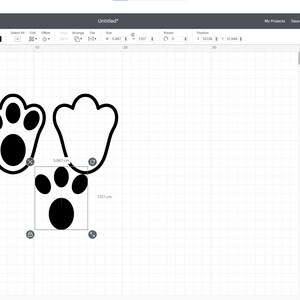 Easter Bunny Footprints Svg,foot,rabbit Feet,dxf,cute,clipart,tshirts ...