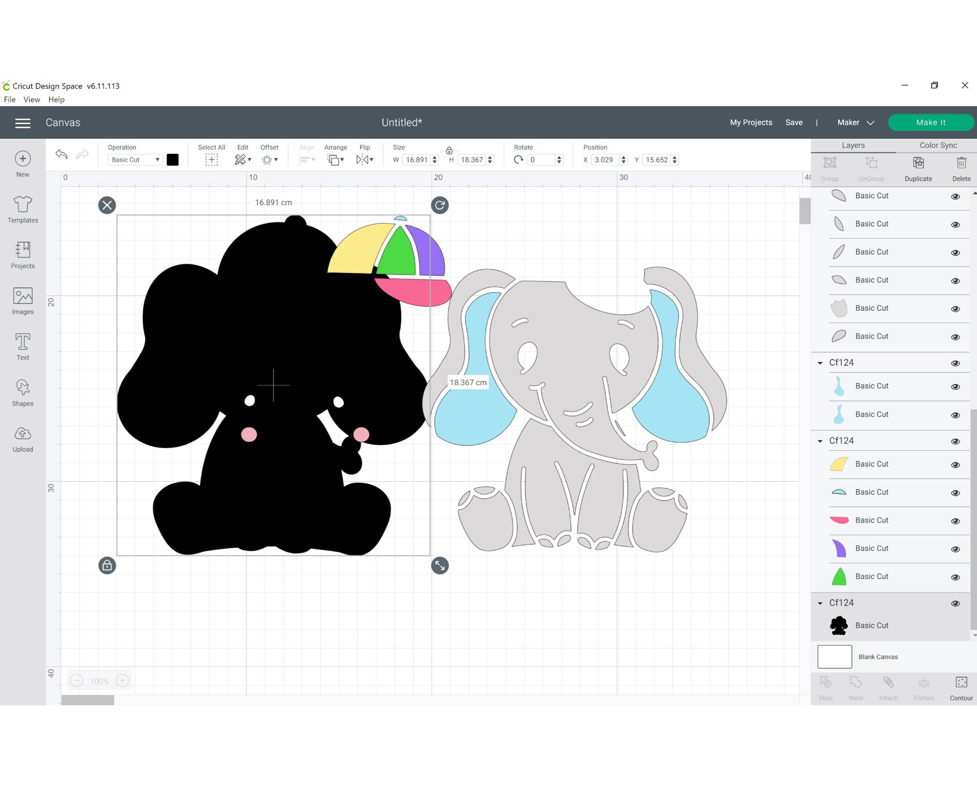 Baby boy elephant SVGElephant svg fileElephant svg cut | Etsy