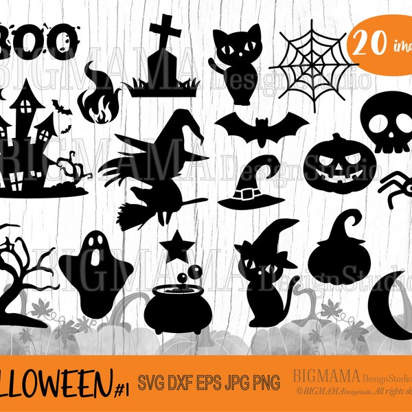 Halloween Cat Svg - Etsy