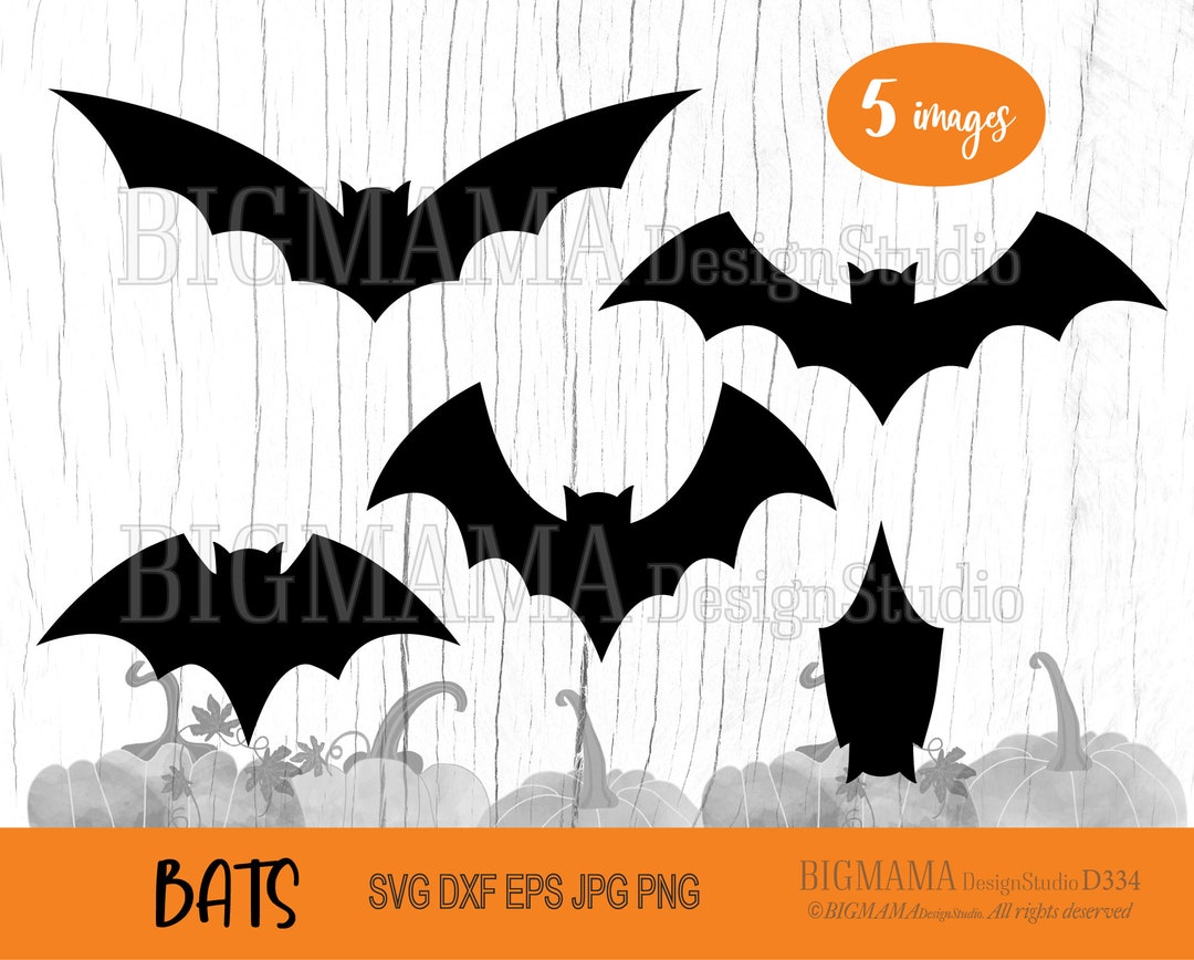 Halloween Bats Svg,flying,decor,party,spooky,dxf,png,cut File,bat ...