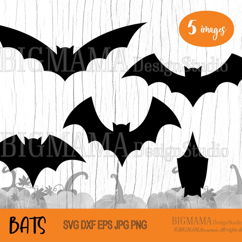 Bat Svg - Etsy