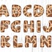 Giraffe Alphabet Svg,safari,numbers,letters,bundle,animal Print,wild ...