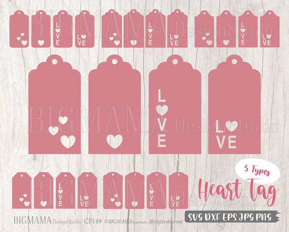 Heart Party Favor Tags Template Free Printable Heart Theme Gift Tags