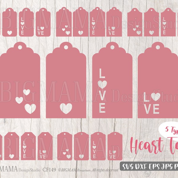 Heart Gift Tags - 60+ Gift Ideas for 2024
