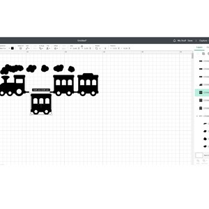 Train Svg,choo Choo,kids,vehicles,sliced,kids Room Decor,birthday,boy ...