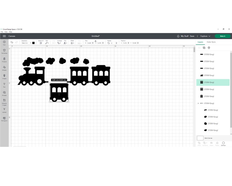 Train Svg,choo Choo,kids,vehicles,sliced,kids Room Decor,birthday,boy ...