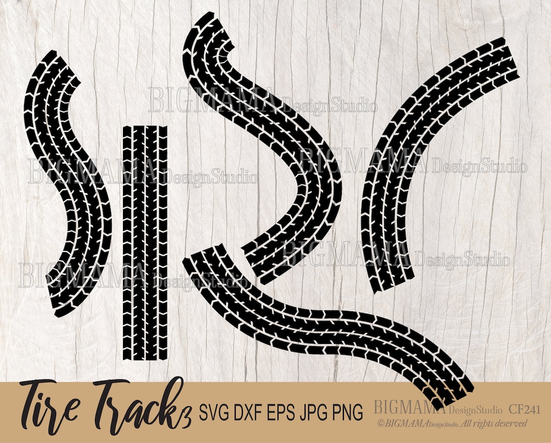 Tire Tracks Svg,tire Tread Svg,off Road,tire Track,car Tire,cut File ...