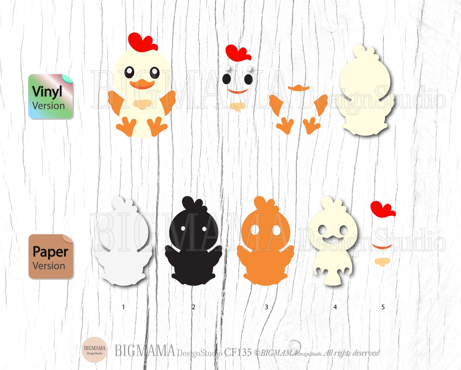 Baby Chicken Svg,paper,vinyl,cut File,layered,dxf,cute,chicken Svg File ...