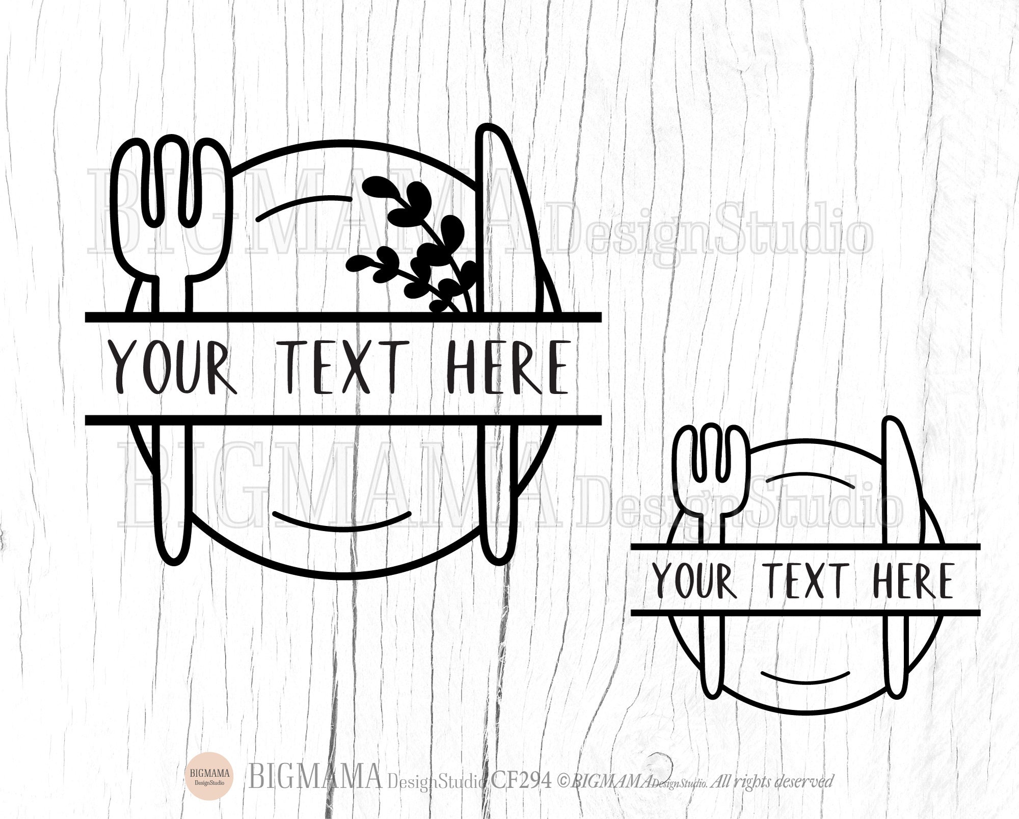 Kitchen Split Monogram - Etsy