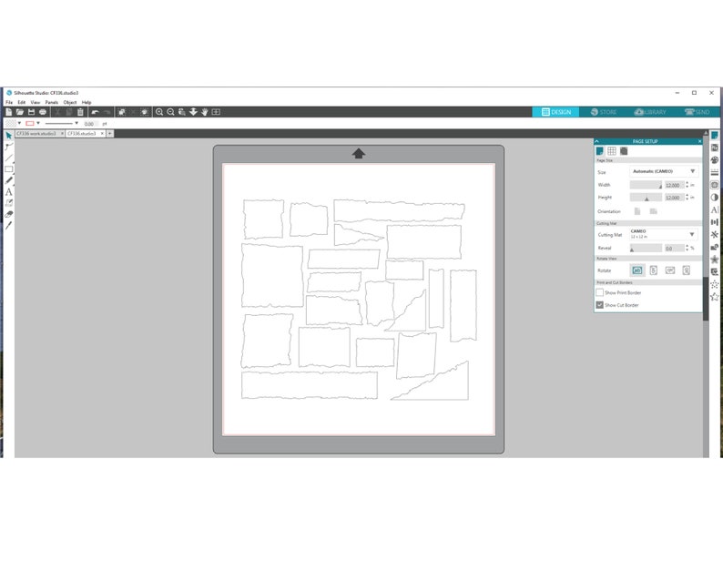 Torn Paper Svg,torn Paper Template,cut File,cutting File,png,scrap,torn ...