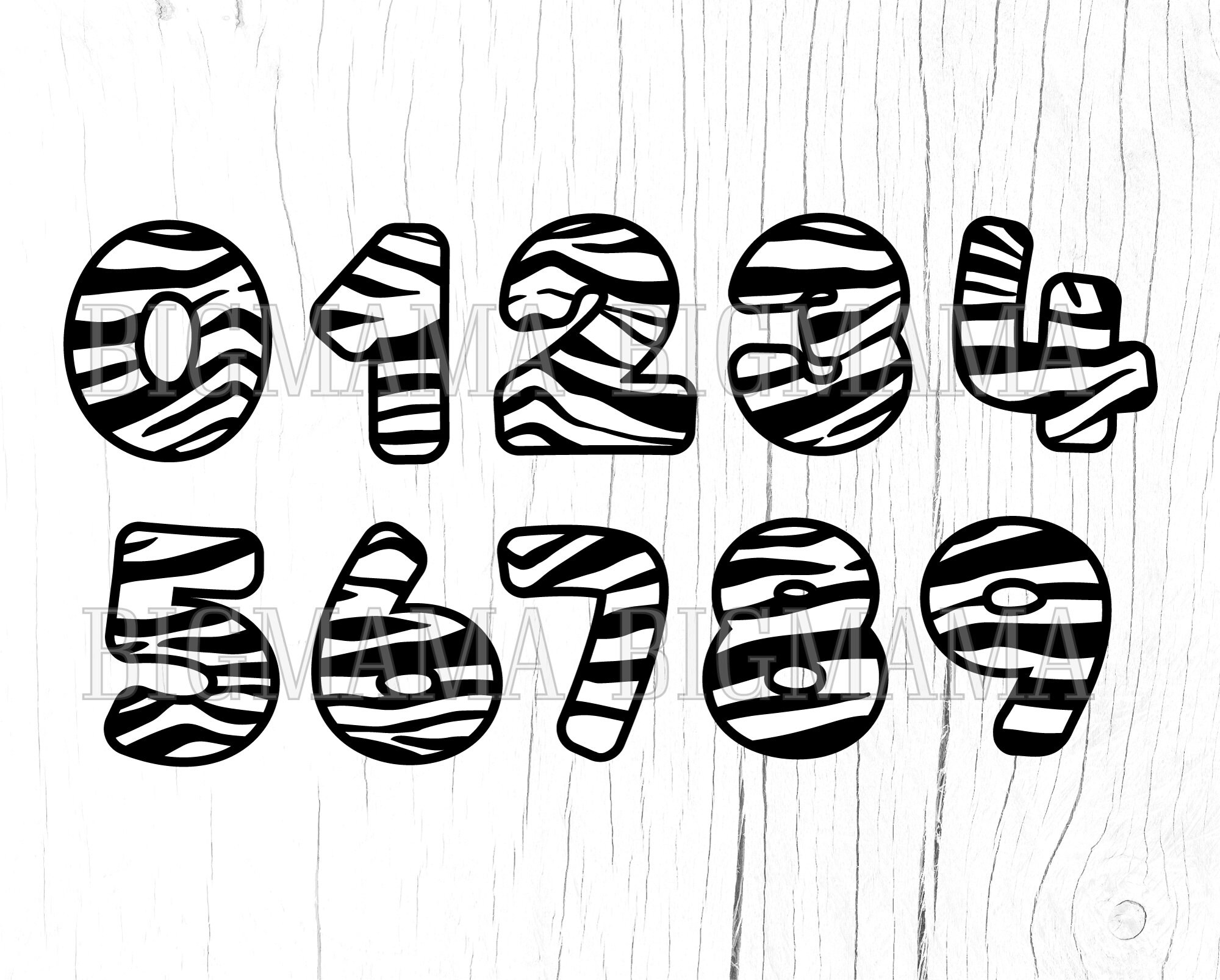 Zebra Alphabet Svg,safari,numbers,letters,bundle,animal Print,pattern ...
