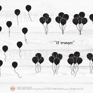 Balloon Svg,balloon Cut File,party,birthday,event,balloon Clipart ...